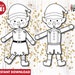 Elf Paper Dolls INSTANT DOWNLOAD, Elf Paper Puppets, Elf Christmas ...