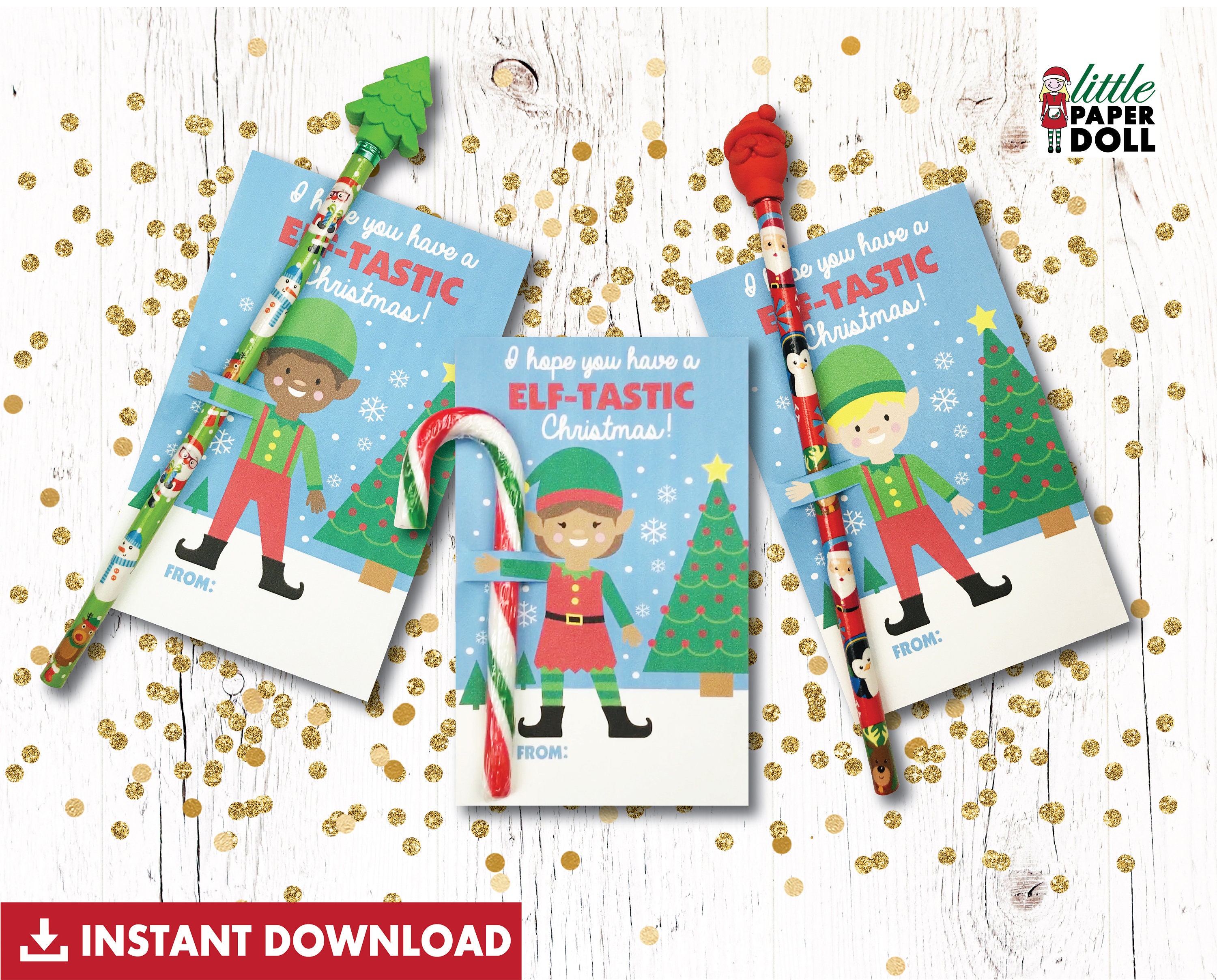 I Hope You Have a ELF-TASTIC Christmas Instant Download Printable ...
