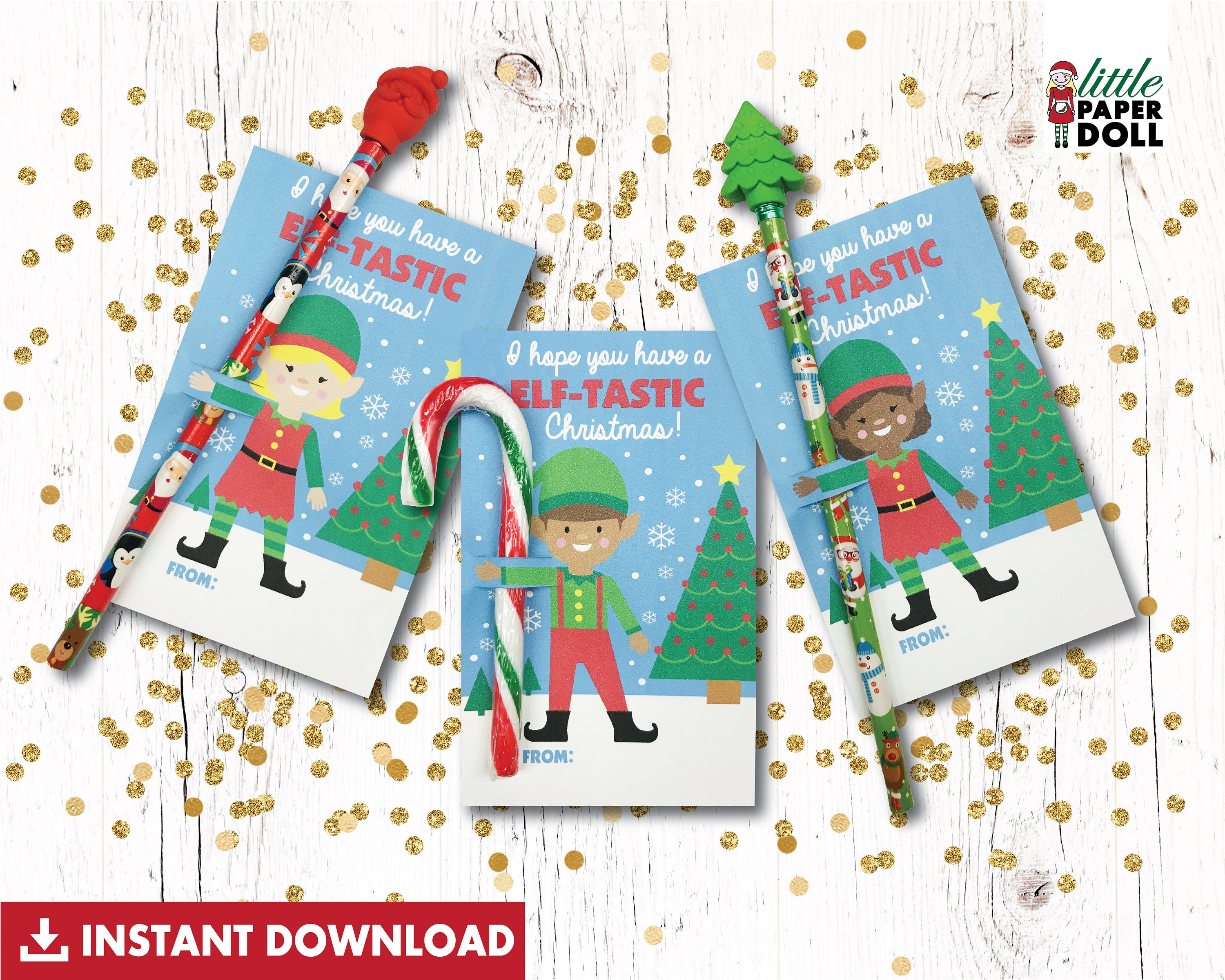 I Hope You Have a ELF-TASTIC Christmas Instant Download Printable ...
