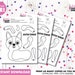 Dog Paper Doll INSTANT DOWNLOAD, Printable Puppy Dog Coloring Page, Dog ...