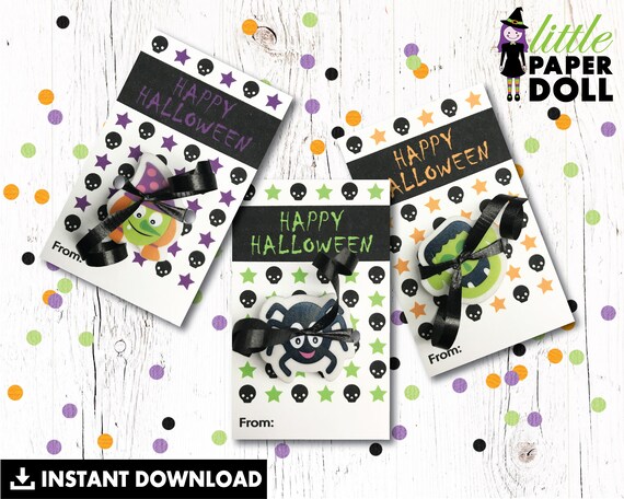 Happy Halloween INSTANT DIGITAL DOWNLOAD Halloween Eraser | Etsy