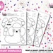 Dog Paper Doll INSTANT DOWNLOAD, Printable Puppy Dog Coloring Page, Dog ...