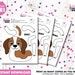 Dog Paper Doll INSTANT DOWNLOAD, Printable Puppy Dog Coloring Page, Dog ...