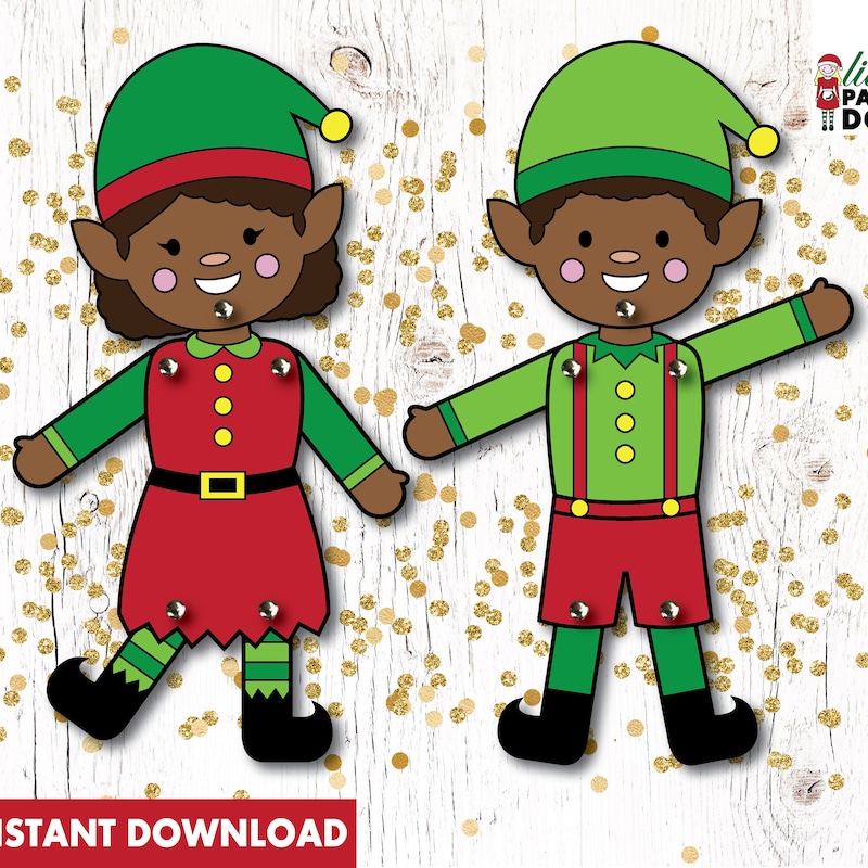 Elf Cutouts - Etsy