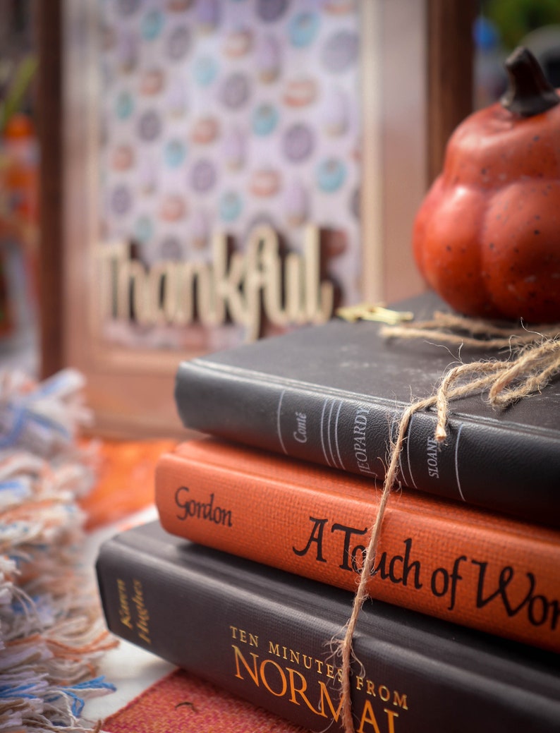 Vintage Book Block - Etsy