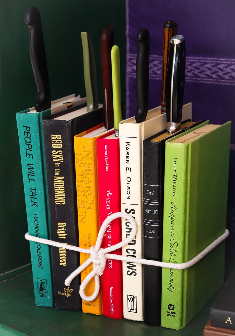 Vintage Book Block - Etsy