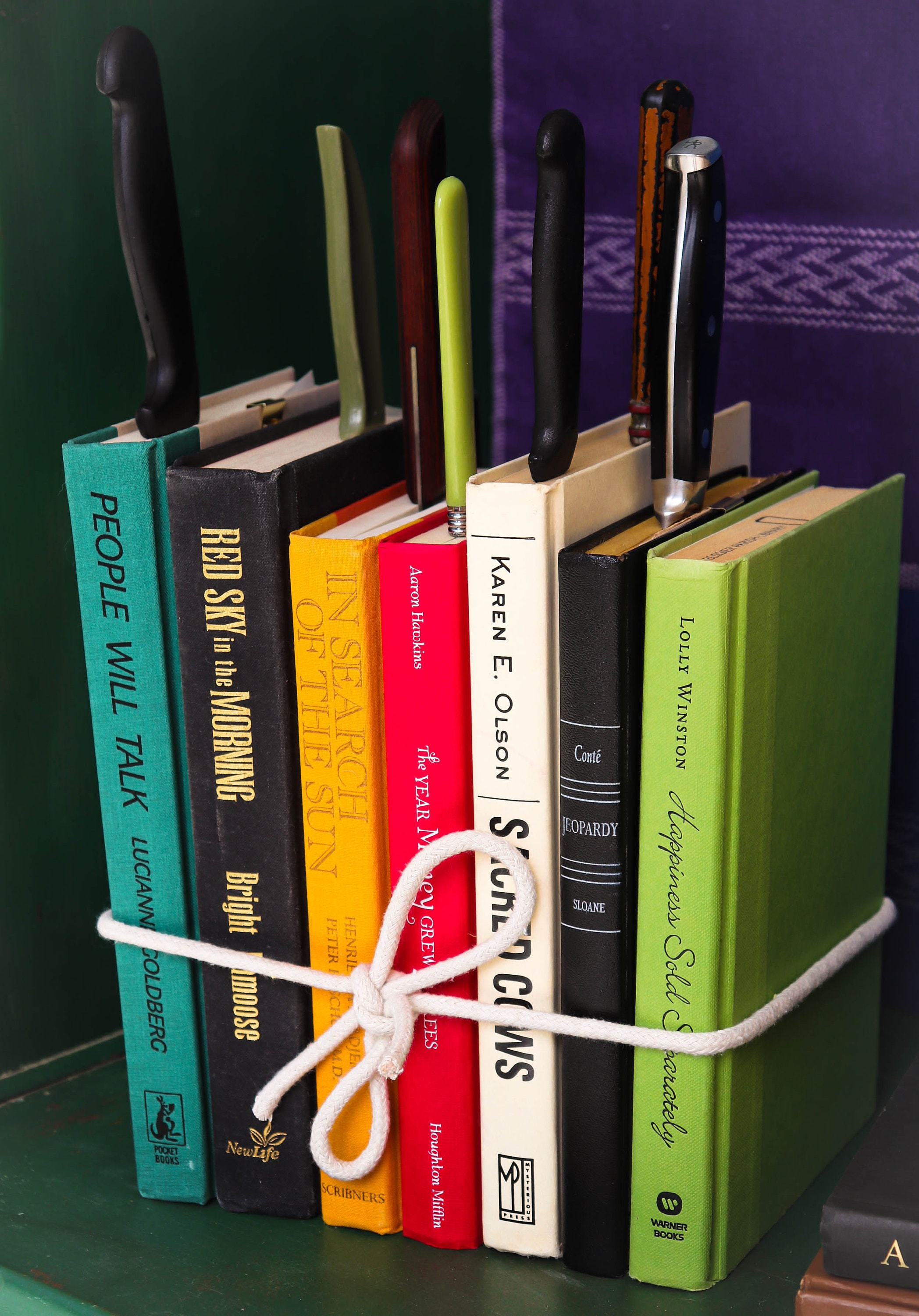 Vintage Book Block - Etsy