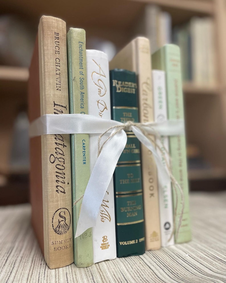 Vintage Book Block - Etsy