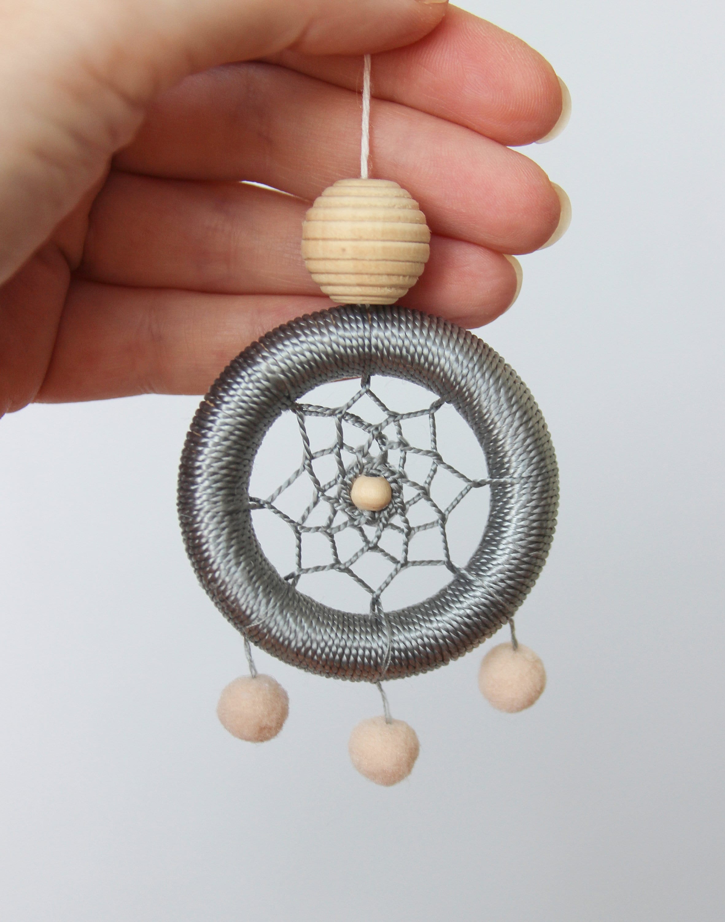 Baby Mobile With Dream Catchers - Mobile Baby Neutral - Nursery Mobile ...