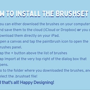 Cute and Sweet Procreate Brush Stamp Set | Kawaii Brushset | Candy and ...