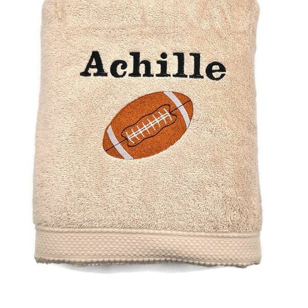 Custom Embroidered Football Towels at Stella Sexton blog
