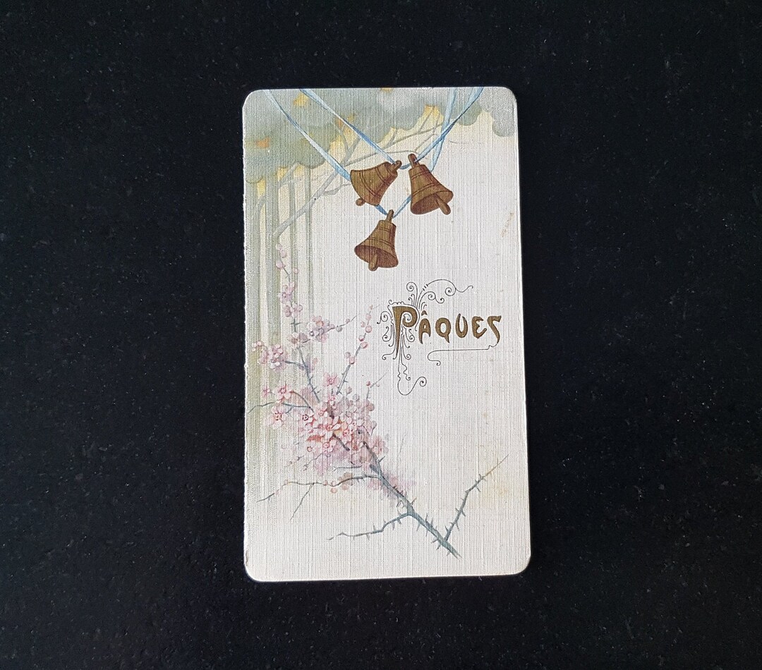 Image Easter Pious, Double Prayer Card, Bouasse-lebel Number 352 ...