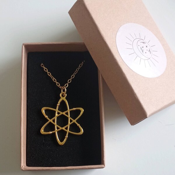 Atom Necklace - Etsy