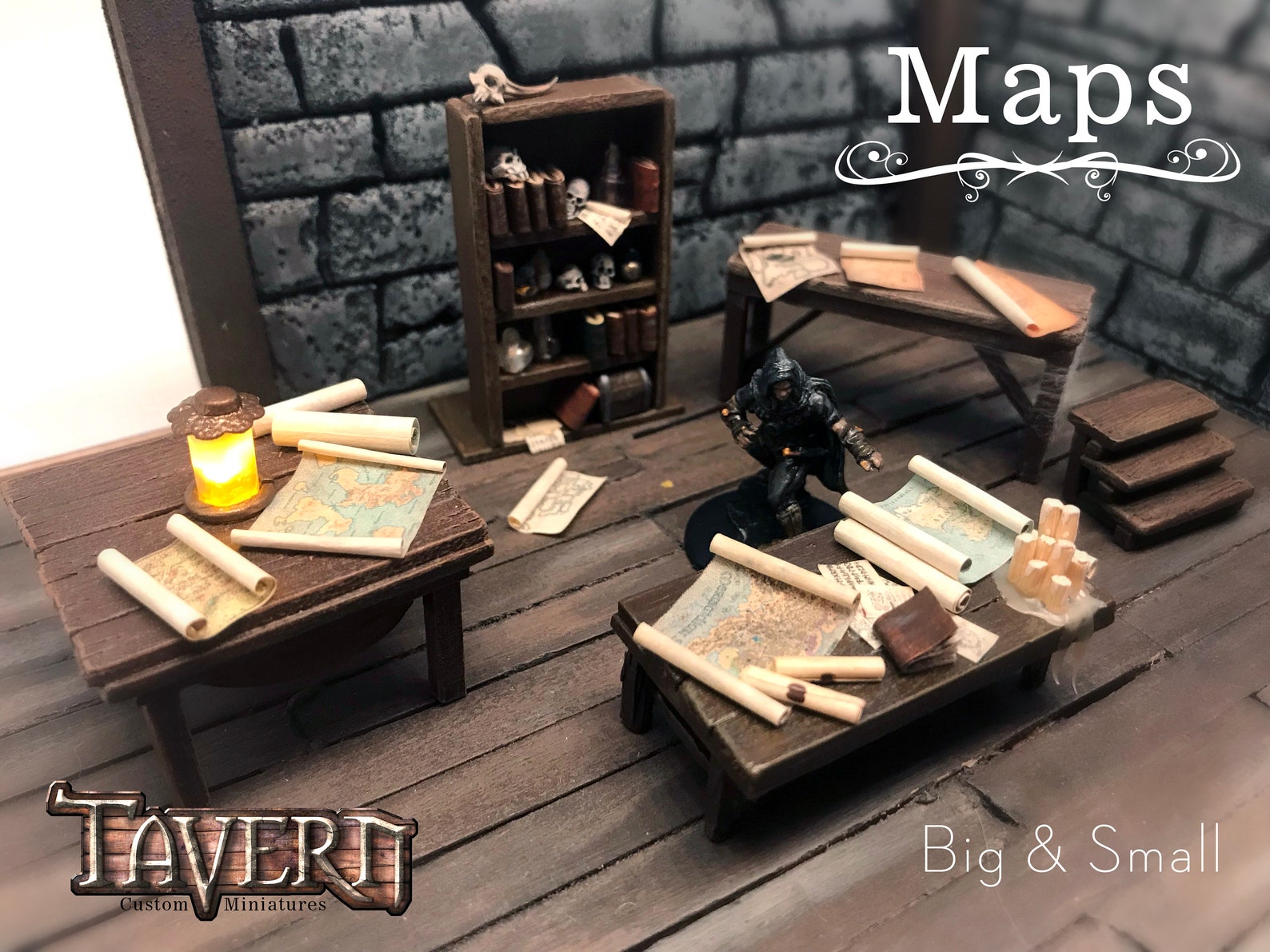 Miniature Map 10 Pack Table Top Role Playing Game Gift TTRPG - Etsy