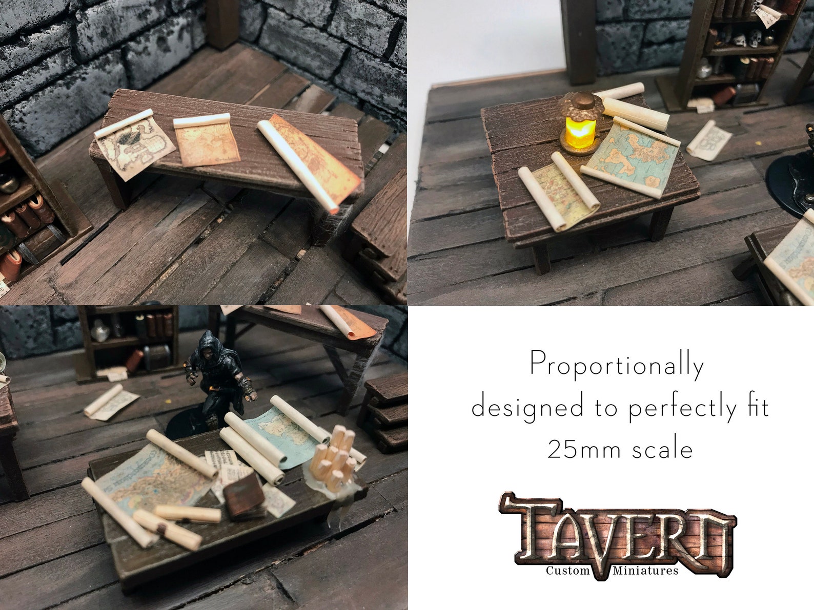 Miniature Map 10 Pack Table Top Role Playing Game Gift TTRPG - Etsy