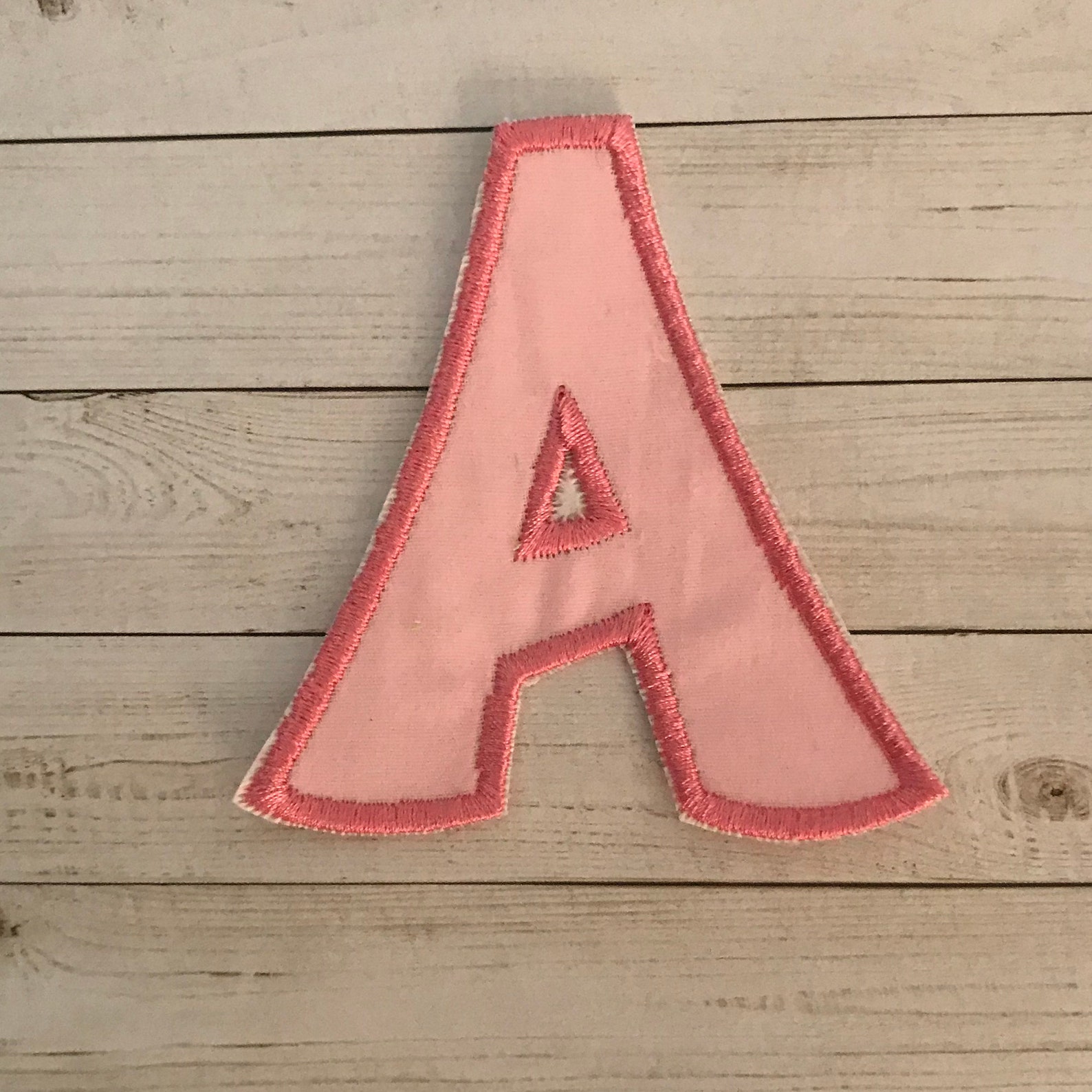 Alpha Letter, Romeo Font, 3 Inch, Iron On, Alphabet Patch, Fabric ...