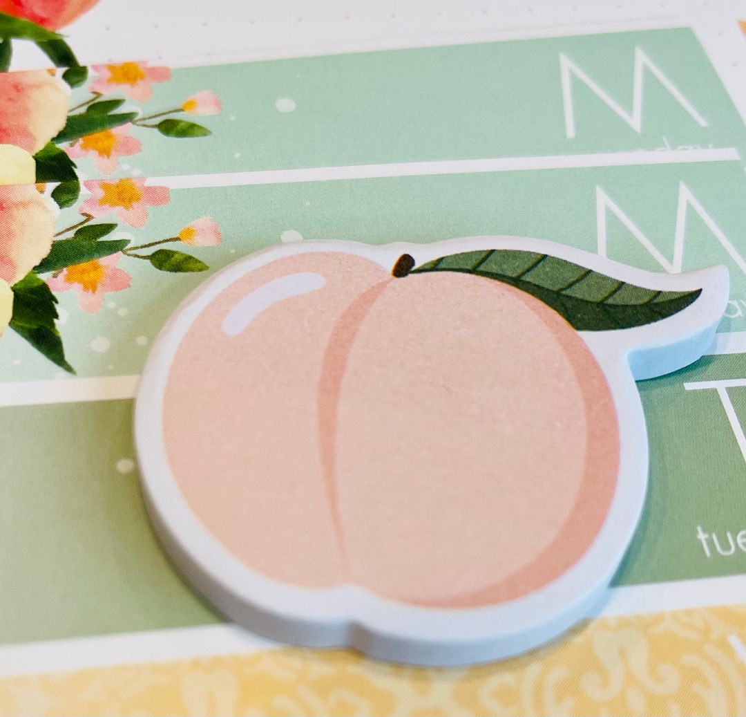 Peach Ridge peach Sticky Notes - Etsy