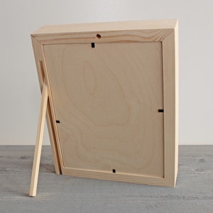 Large Wooden Shadow Box Unfinished Wood Shadow Box Wooden - Etsy