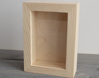 Wooden Shadow Box - Etsy