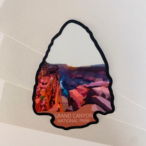 Grand Canyon Sticker Decal for Water Bottle Laptop Sticker - Etsy