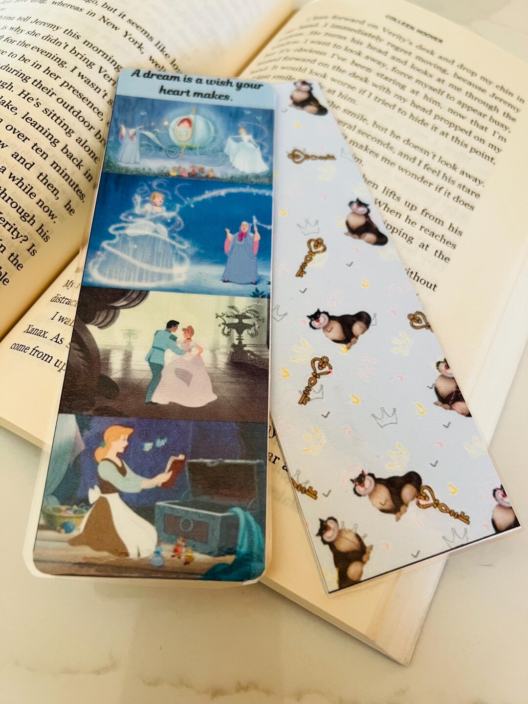 Handmade Cinderella Bookmark, Double Sided. - Etsy