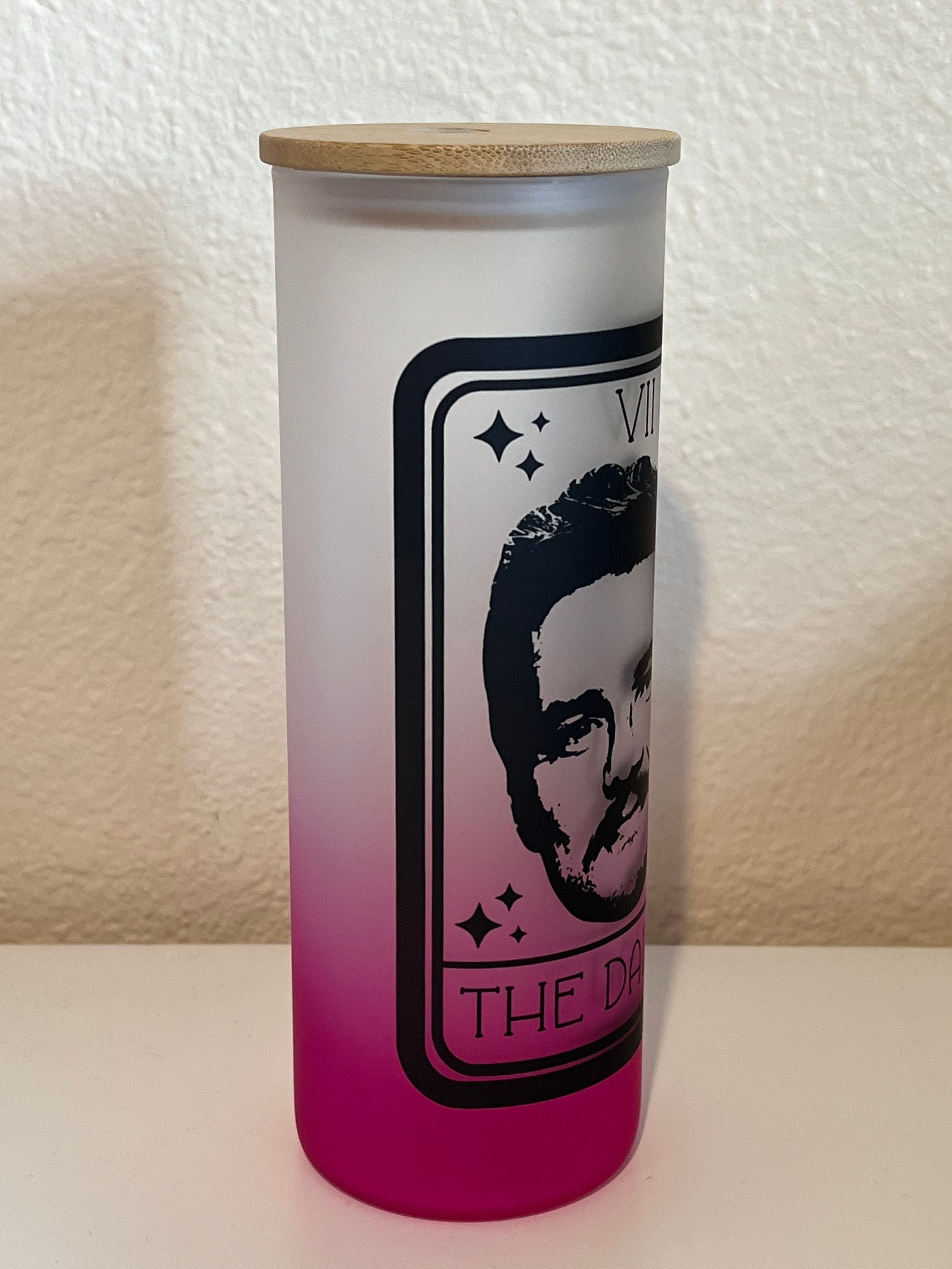 Pedro Pascal the Daddy Tarot Card Glass Ombré Tumbler - Etsy