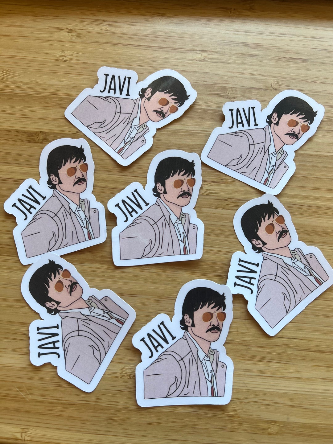 Pedro Pascal Javi Peña Narcos Sticker Hand Drawn - Etsy