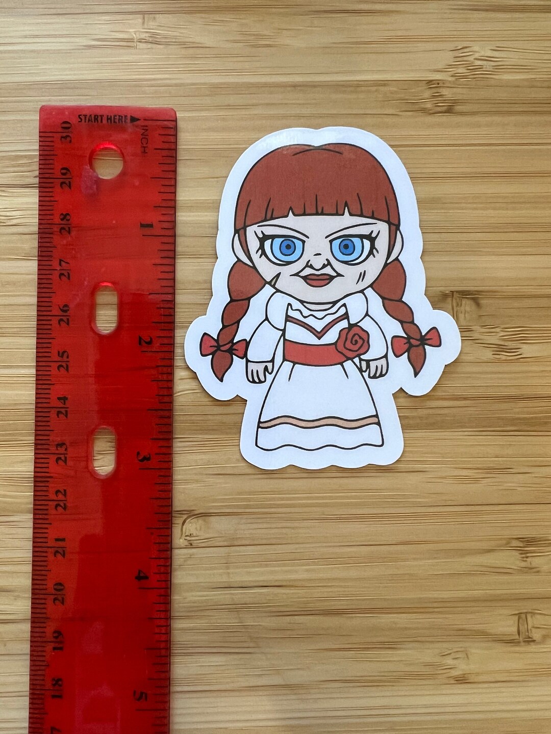 CLEARANCE Annabelle Sticker - Etsy