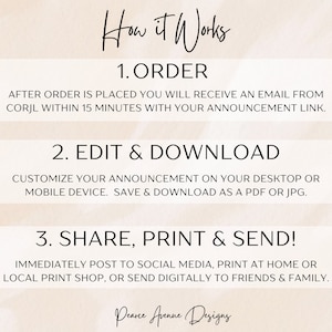 Second Baby Announcement, Digital Pregnancy Announcement, Gender ...