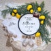Lemon Pregnancy Announcement Digital, Neutral Baby Announcement ...