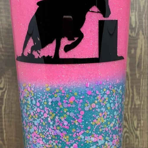 24 Oz Barrel Racing Tumbler - Etsy