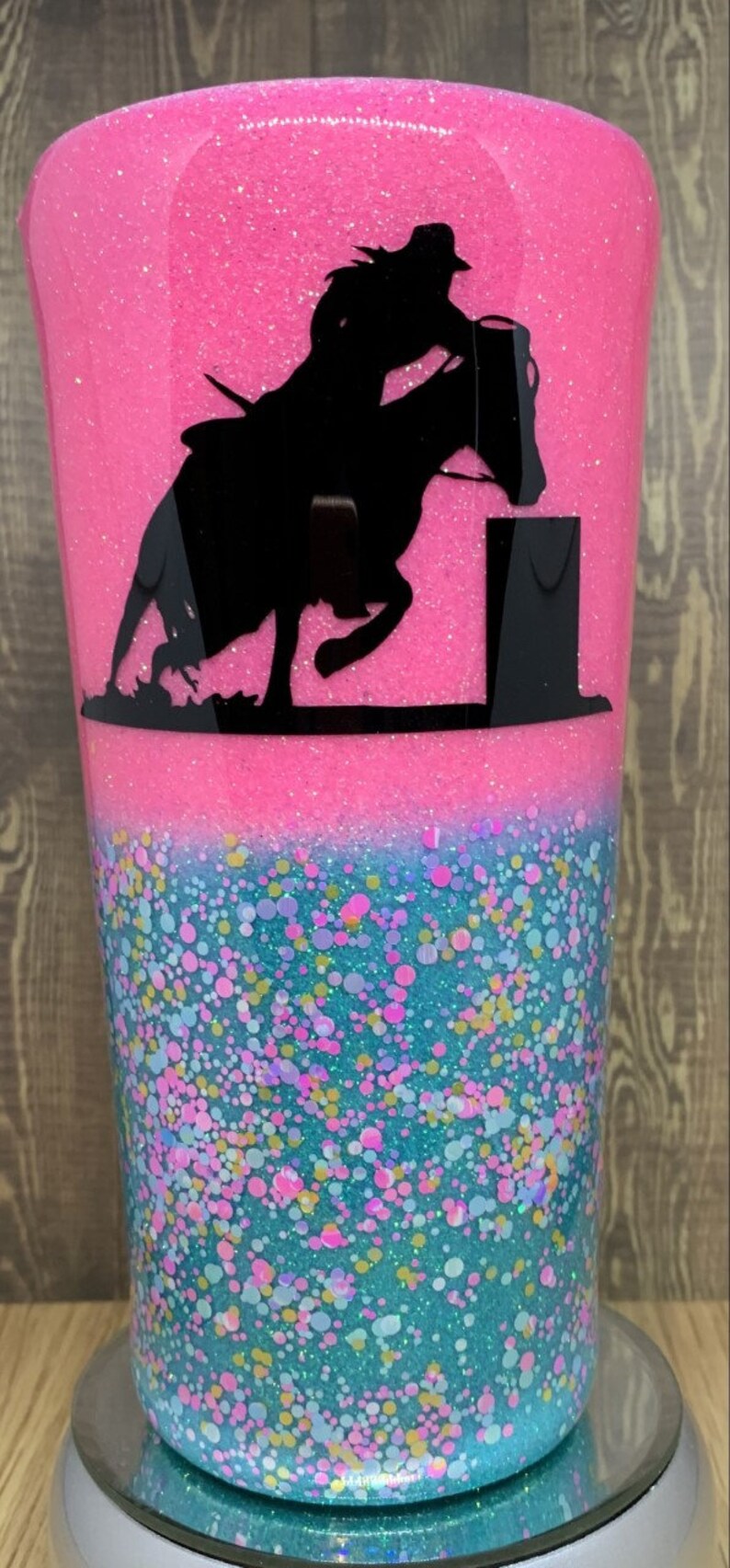 24 Oz Barrel Racing Tumbler - Etsy