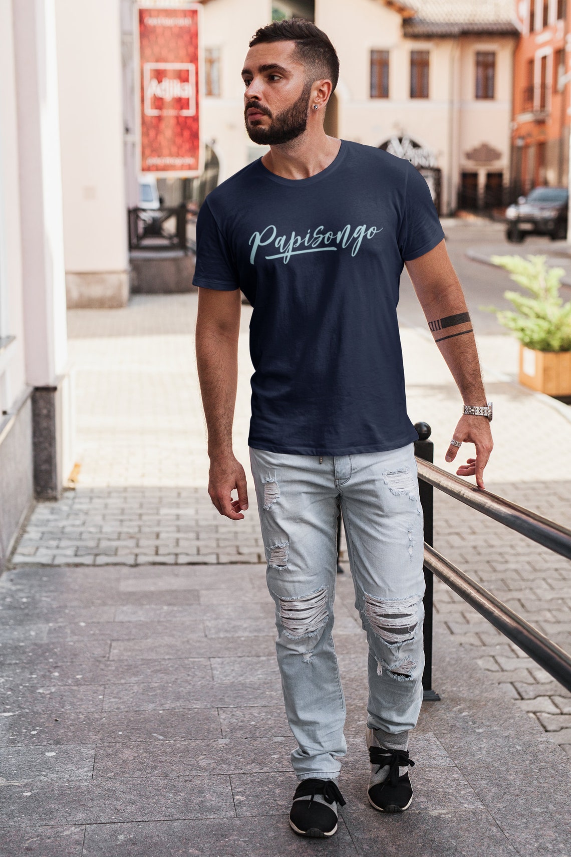 Papisongo Tshirt - Sabroso Streetwear - Love Your Latin Papi Shirt - Etsy