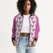 Women's Bomber Jacket Hummingbird and Orchids - Etsy