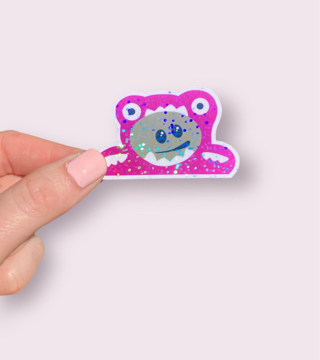 Nanalan Sticker Purple Monster, Big Strong Monster, Who's That ...