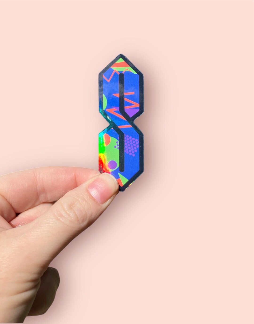 90's Sticker, 90's S Sticker, Holographic 90's Sticker - Etsy