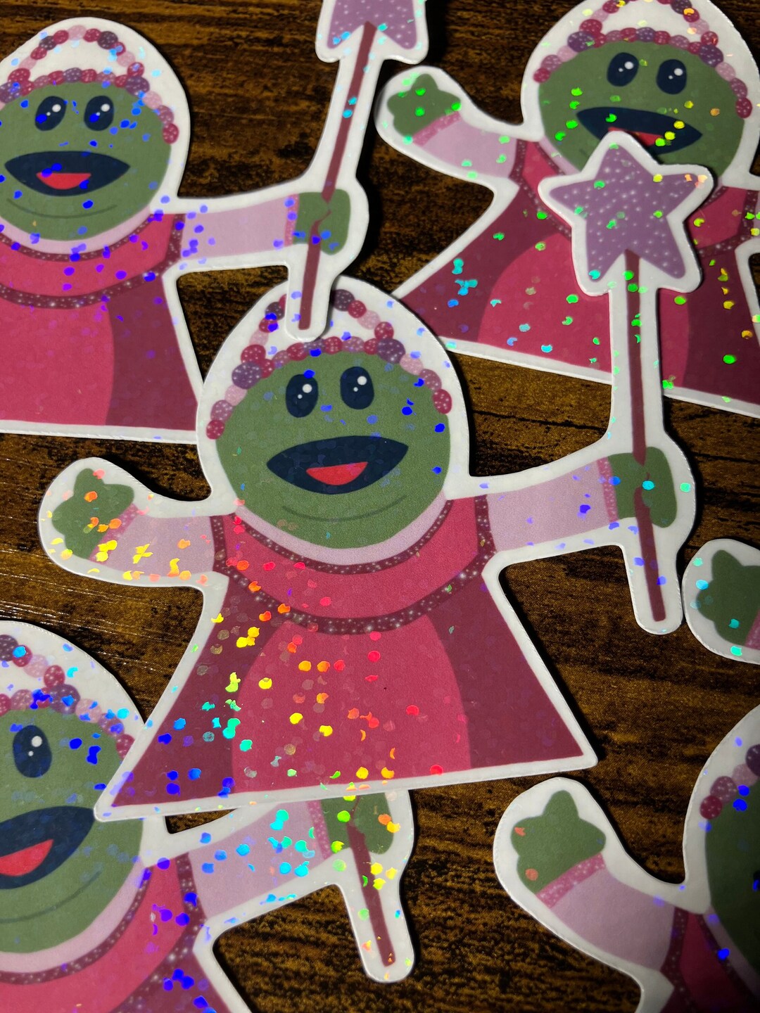 Nanalan Sticker, Who's That Wonderful Girl Sticker, Holographic Sticker ...