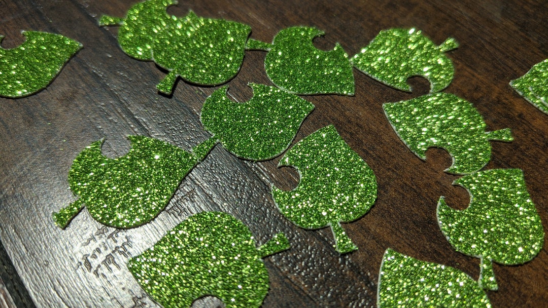 Animal Crossing Confetti, Gaming Confetti, Leaf Confetti, Birthday ...