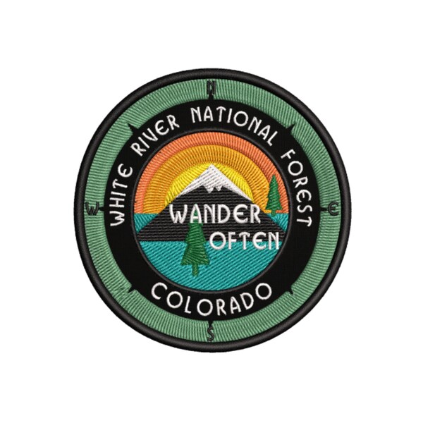 White Mountains National Forest Patch - Etsy