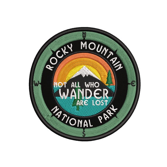 Rocky Mountain National Park Colorado Embroidered Patch Iron | Etsy