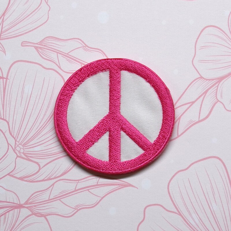 Peace Sign Patch - Etsy