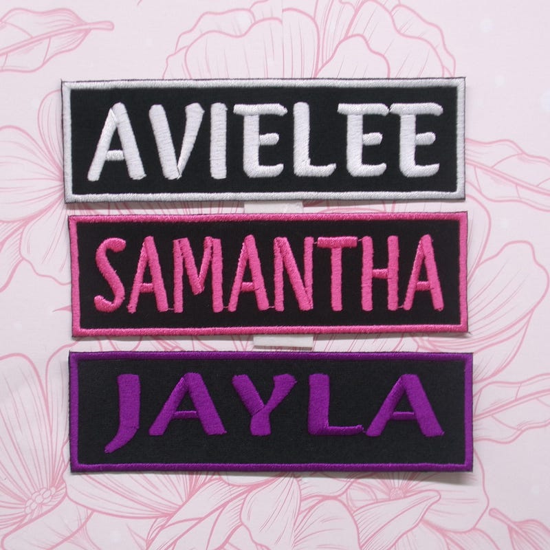 Velcro Name Tag - Etsy