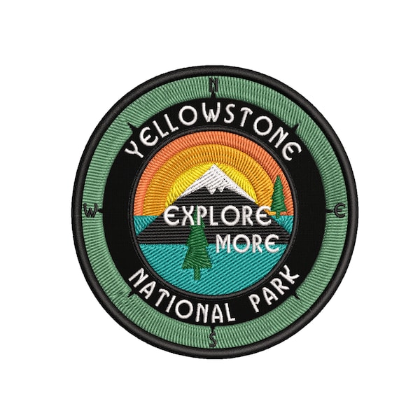 Yellowstone Patch Png - Etsy