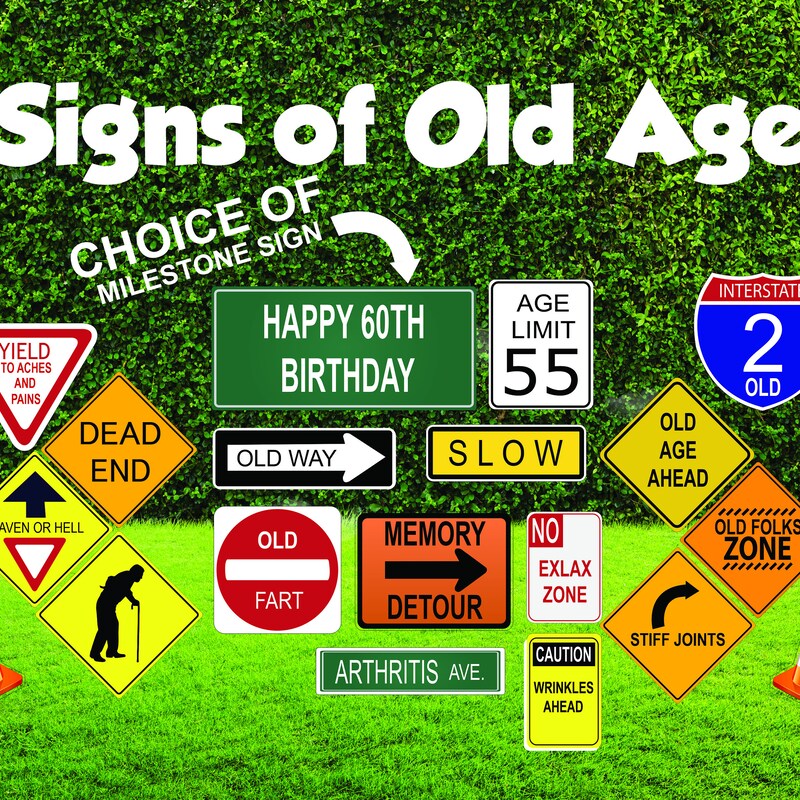 Birthday Yard Signs - Etsy