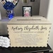 Custom Graduation Party Card Box Laser Engraved Keepsake With ...