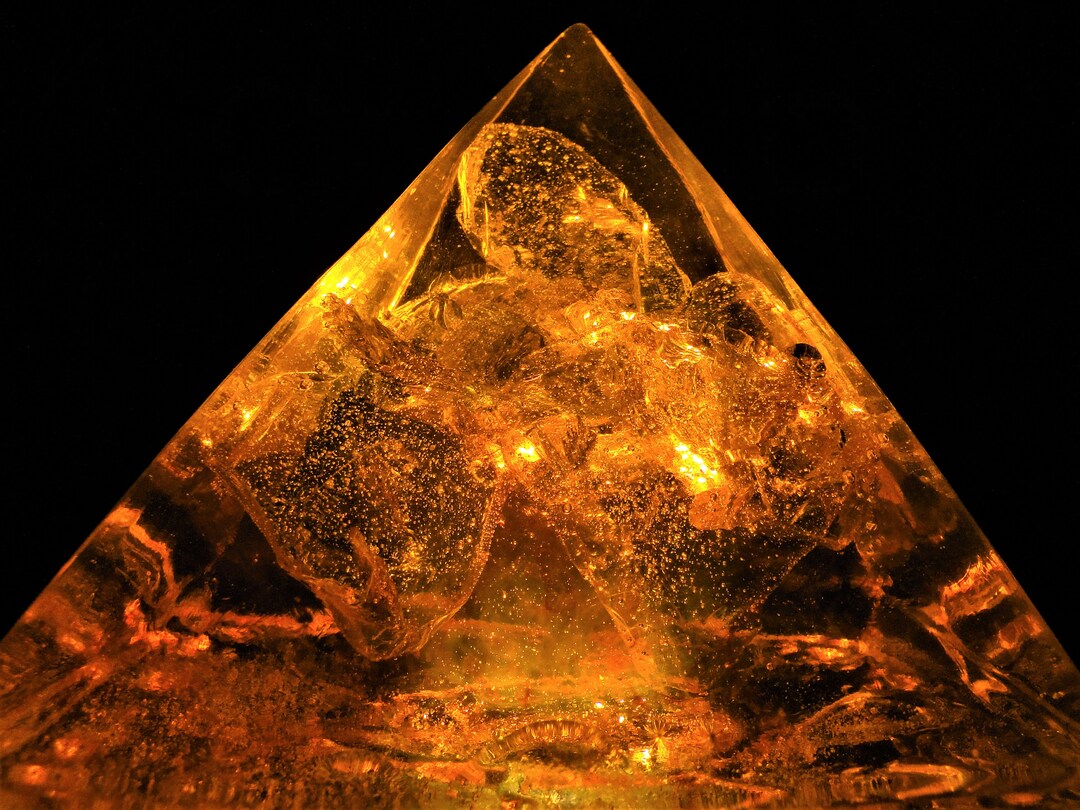 Pyramid Art Print Abstract Wall Art Mixed Media Art Egyptian Pharaoh ...