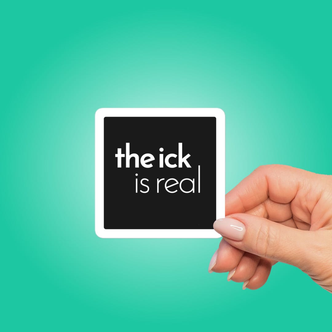 The Ick is Real Vinyl Stickers for Love Island Fans - Etsy