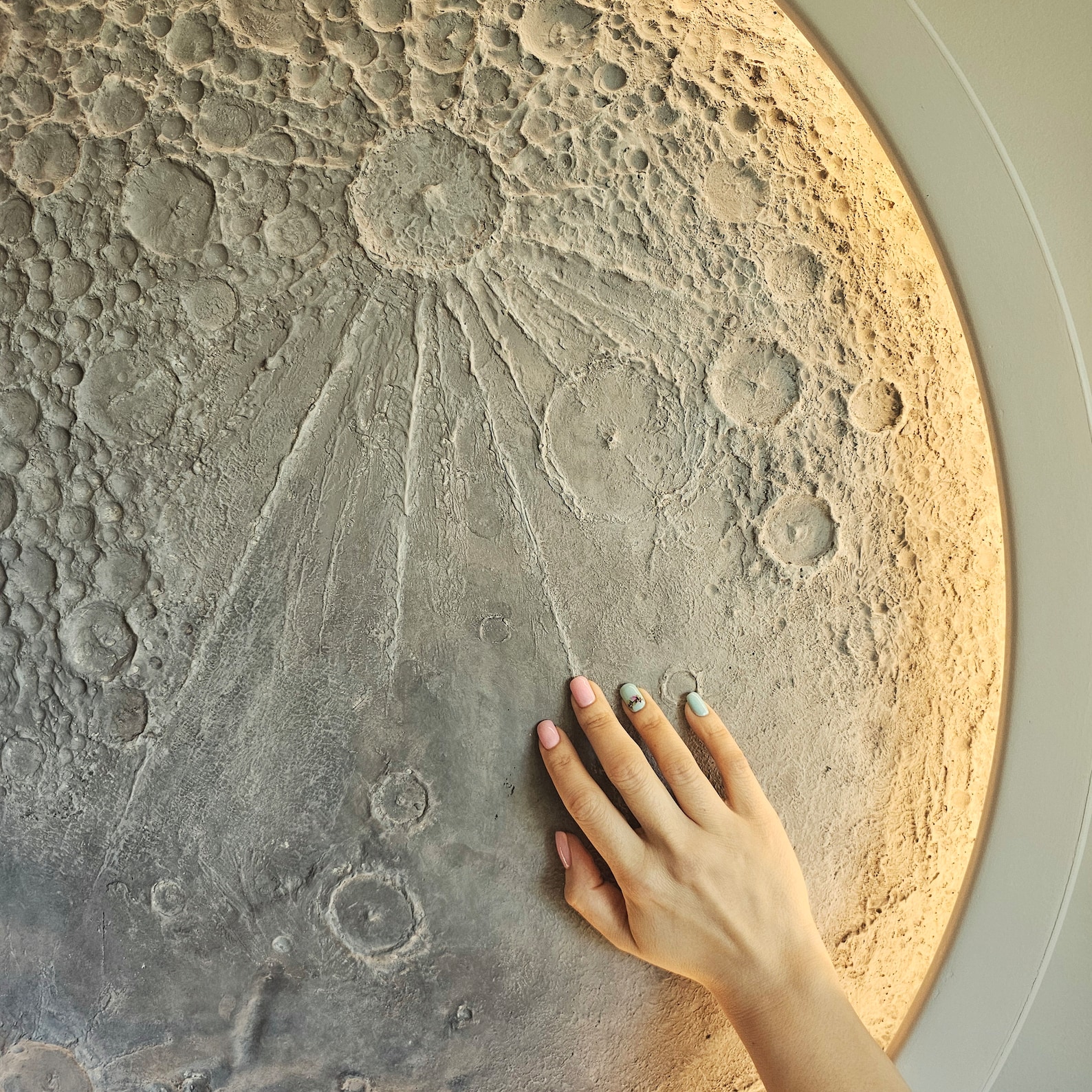 3D LED MOON Wall Art - Etsy