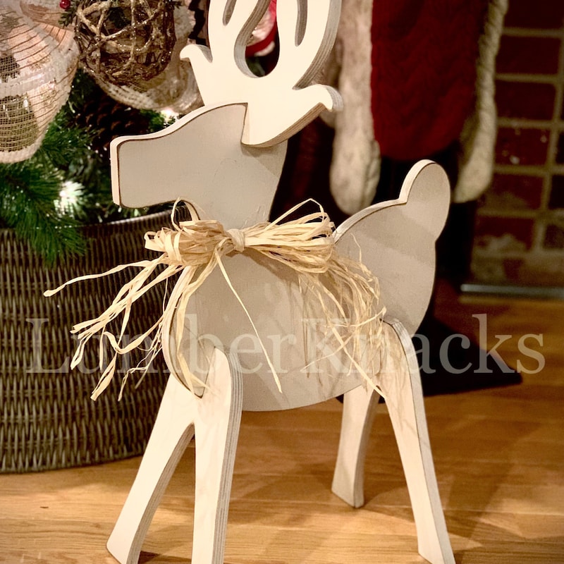 Tabletop Reindeer - Etsy