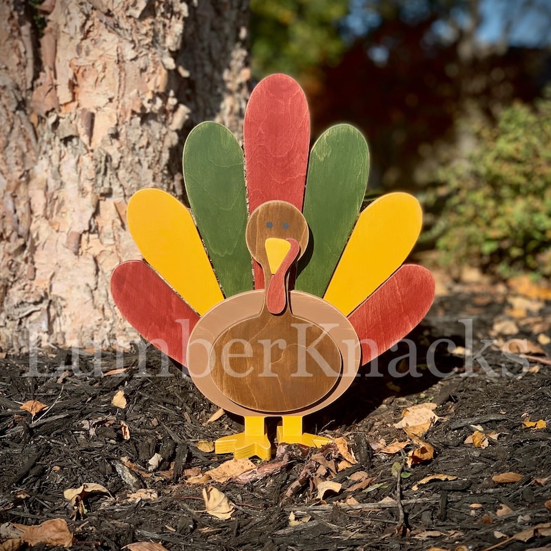 Wood Turkey - Etsy